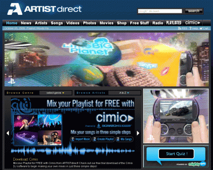 Digital Music Store Focus – ArtistDirect.com - RouteNote Blog