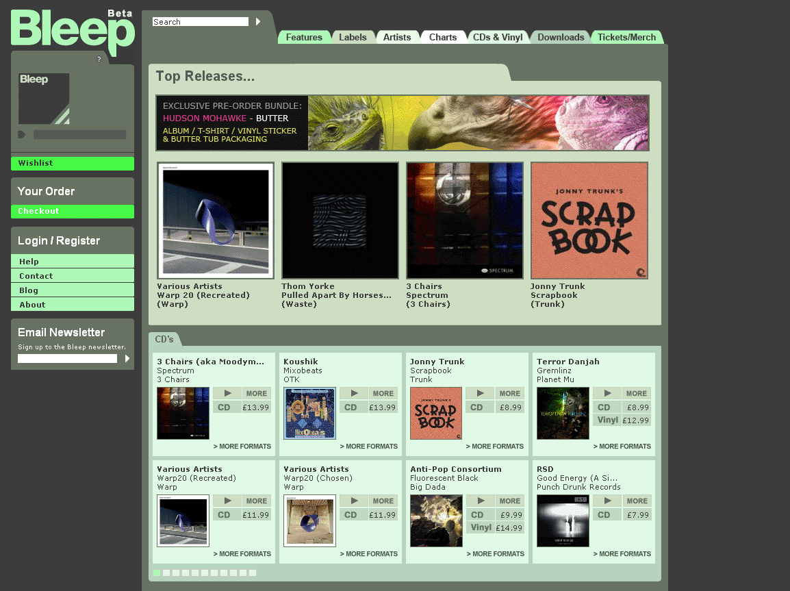 Digital Music Store Focus – Bleep.com - RouteNote Blog