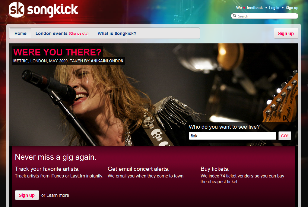 Plan Your Gig Schedule Automatically With Songkick - RouteNote Blog