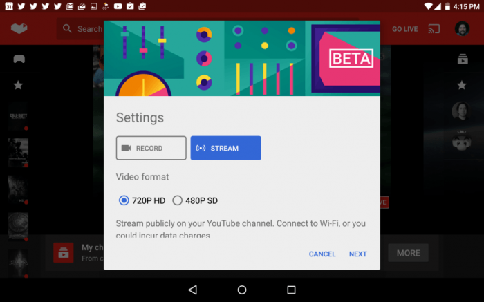YouTube Adds Live Streaming From Smartphone In Update