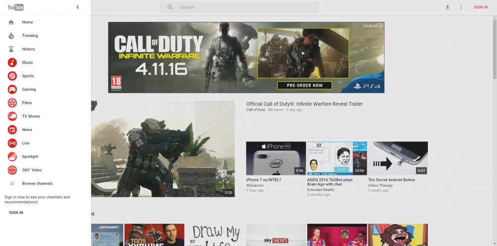 Redditor Reveals YouTube's New 'Material Design' Look - RouteNote Blog