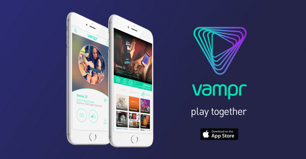 Vampr connects local musicians like a Tinder for artists - RouteNote Blog