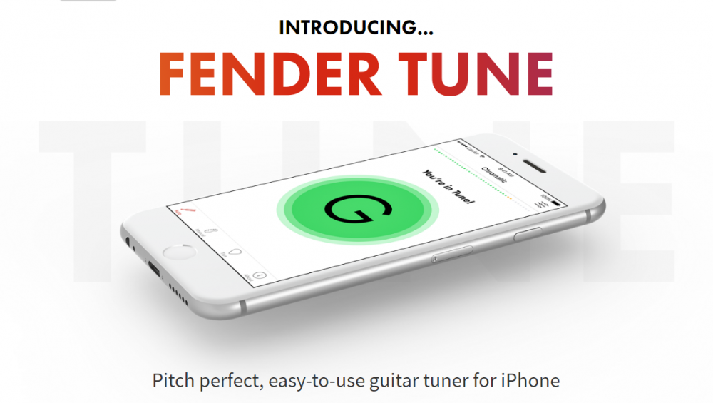 Fender Guitars launch their very first mobile app - Fender Tune ...