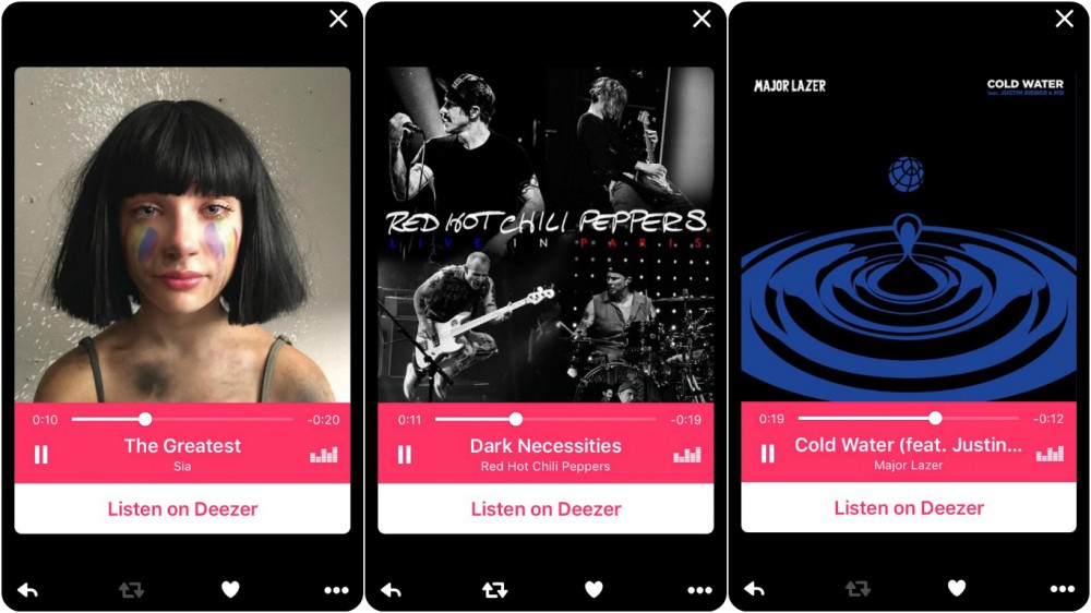You can now tweet all your favourite music on Twitter from Deezer ...