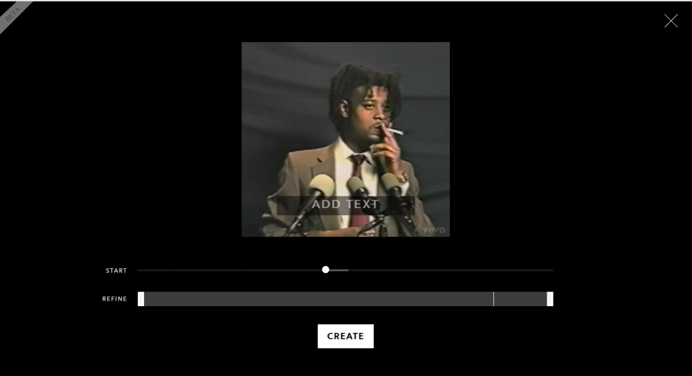 Vevo's new feature makes it easy to create GIFs from music videos ...