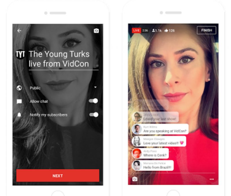 YouTube launch live streaming on mobile to live (stream) the dream ...