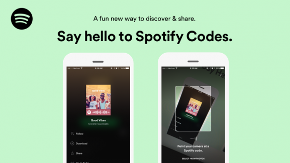 Spotify Codes lets you take a picture to access EVERYTHING on Spotify ...