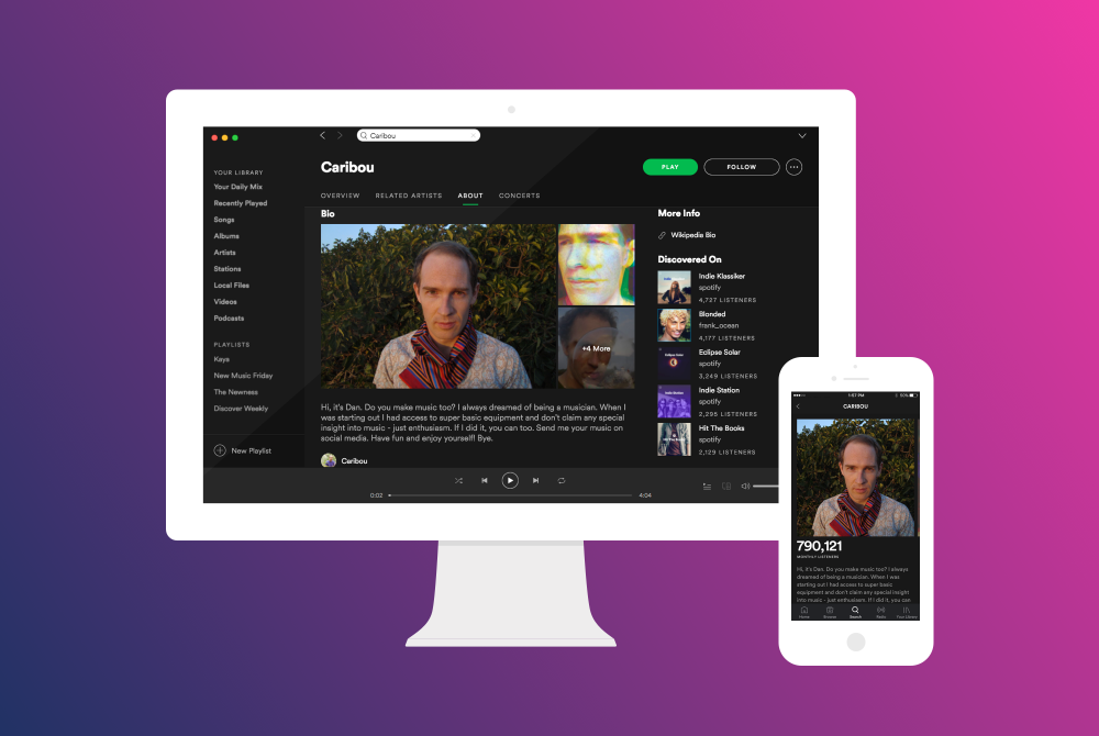How to edit your artist bio on Spotify - RouteNote Blog