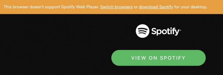 Spotify won't work with Apple's Safari web browser anymore - RouteNote Blog