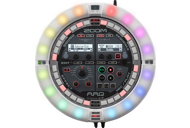 A drum machine, synth, sequencer, controller, all in one with Zoom's AR ...