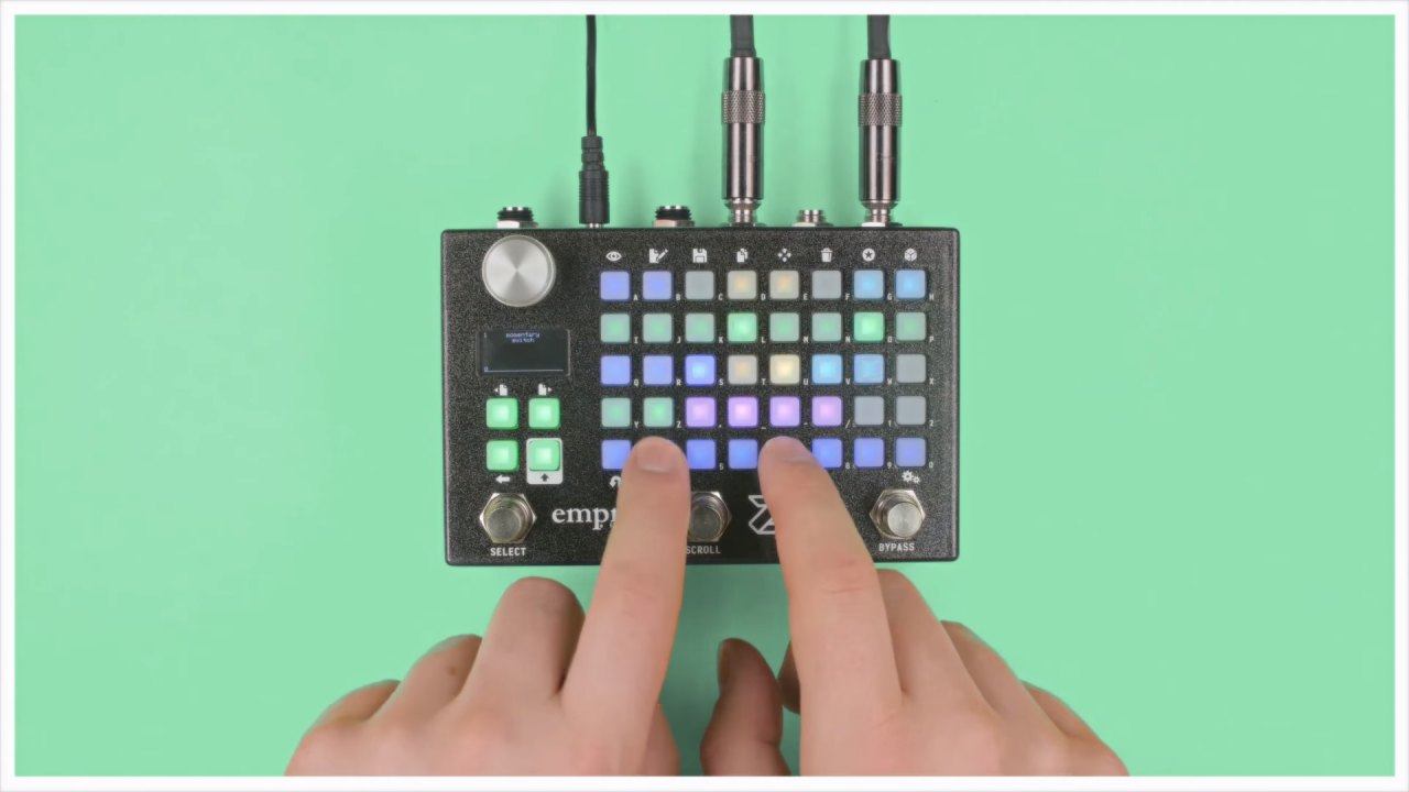 This grid-based multi-effects/sound/filter/things pedal can do anything ...