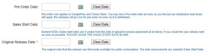How to set the Original Release Date when I upload my music to ...