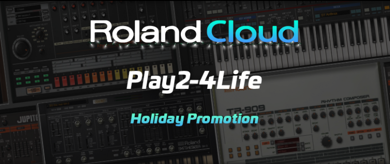 Get 2 instruments on Roland Cloud for life these holidays - RouteNote Blog