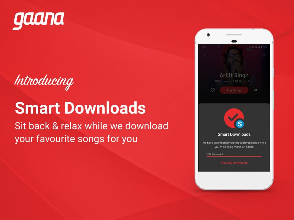 Gaana adds feature to download the songs you love for you - RouteNote Blog