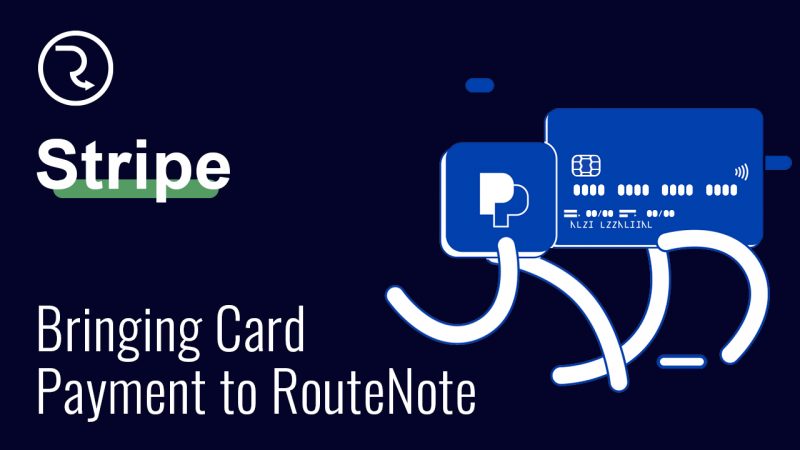 You can pay for RouteNote Premium on debit and credit card now ...