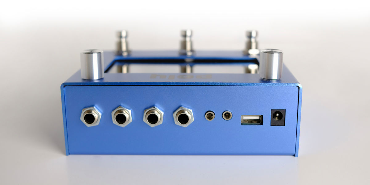 Poly Effects Beebo touch screen modular synth in a guitar pedal ...
