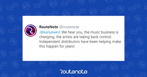 Kanye West calls for a music revolution... RouteNote is already ...