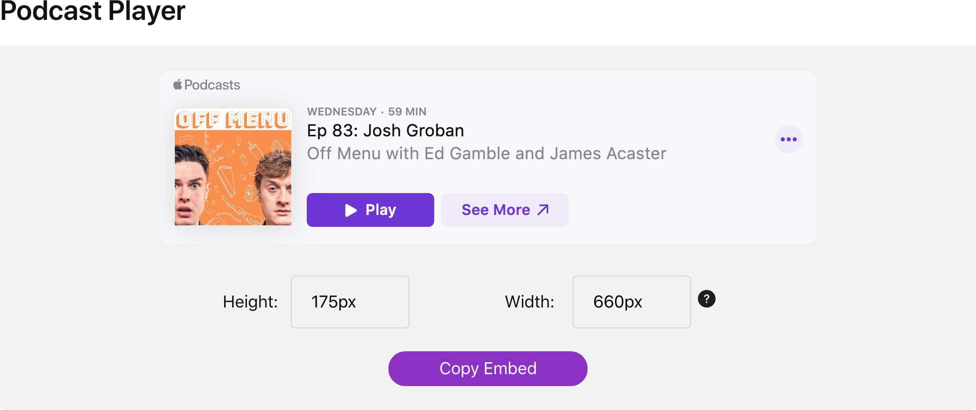 How to embed Apple Podcasts shows and episodes - RouteNote Blog