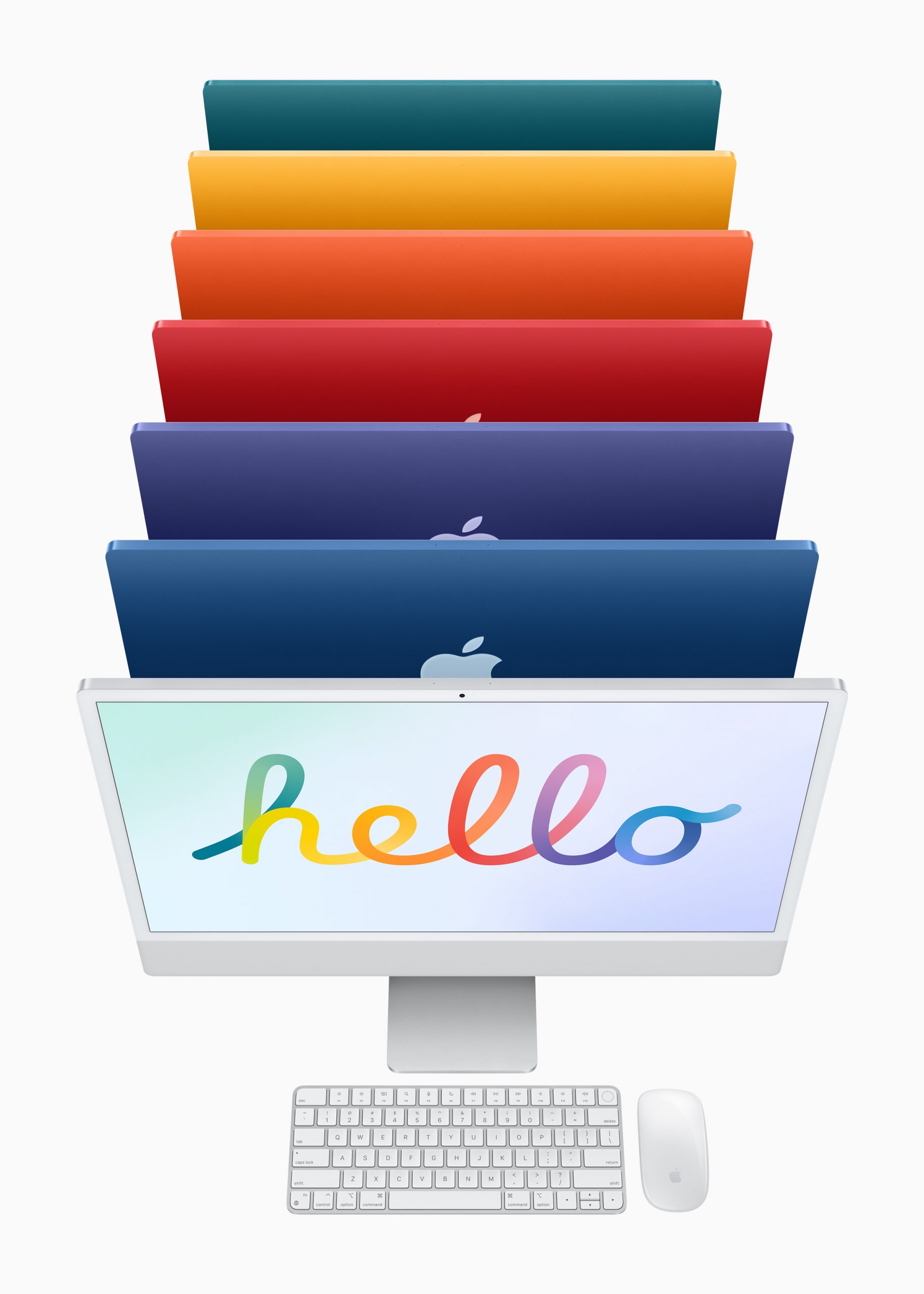 The redesigned 24-inch iMac with M1 - Apple's Spring Loaded event recap ...