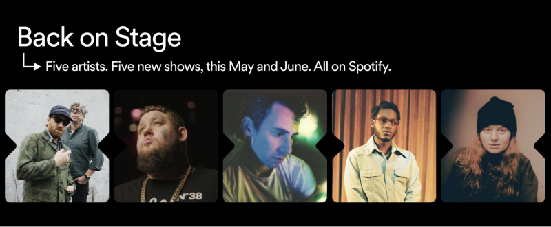 New exclusive virtual concerts from Spotify - RouteNote Blog