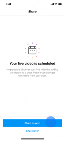 How to schedule Instagram Live streams - RouteNote Blog