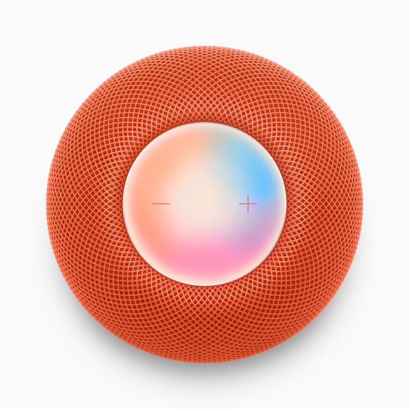 Apple introduce the HomePod mini in three new colors - yellow, orange ...